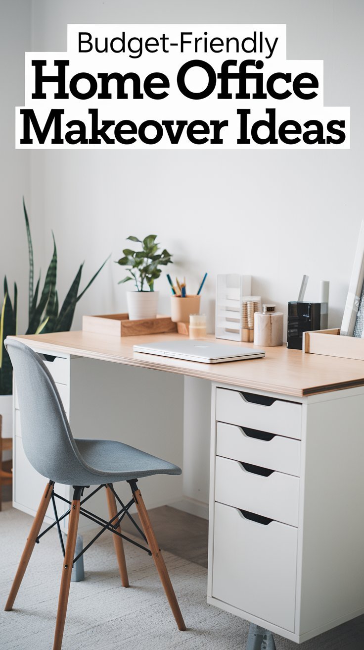 15 Budget-Friendly Home Office Makeover Ideas for a Stylish Workspace ...