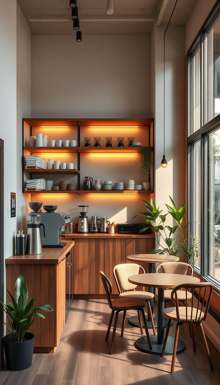 How to Create a DIY Coffee Bar in a Small Space