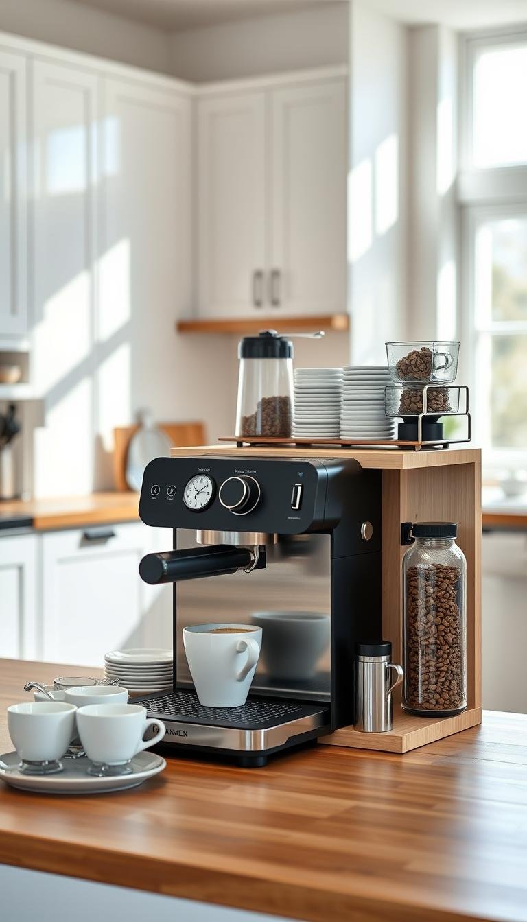 How to Create a DIY Coffee Bar in a Small Space