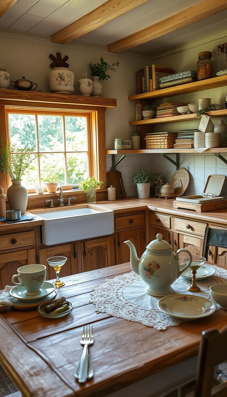 14 Cottagecore Kitchen Ideas to Create a Cozy Vintage Look