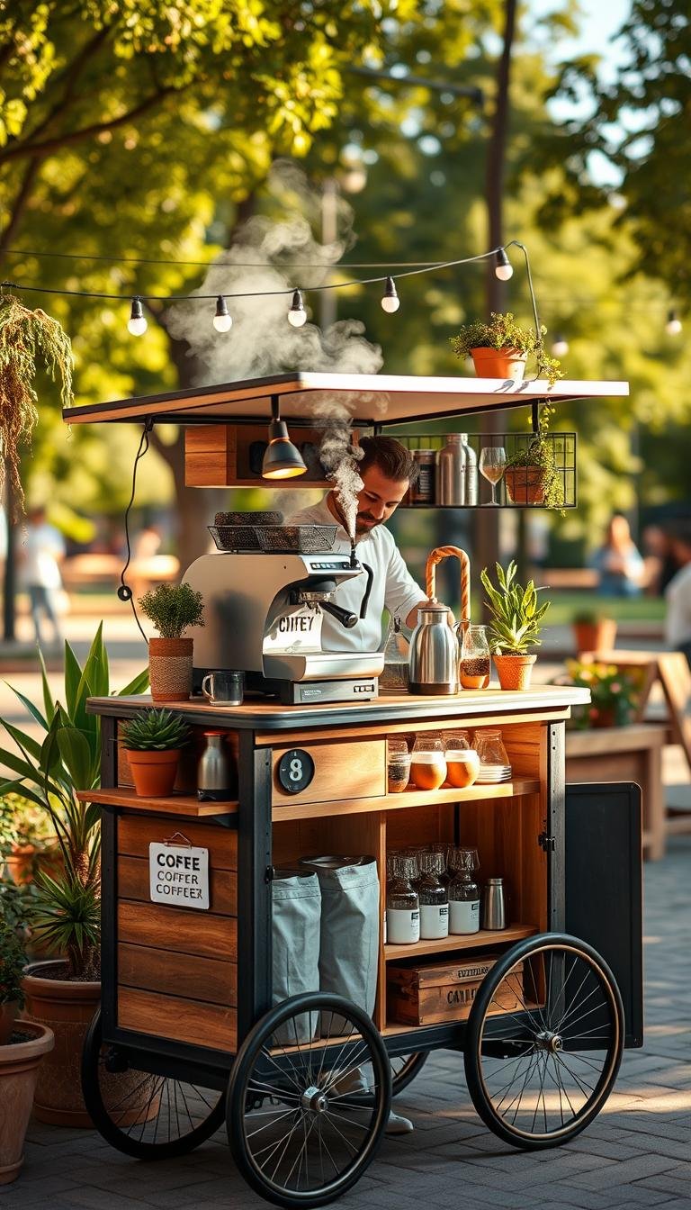 How to Create a DIY Coffee Bar in a Small Space