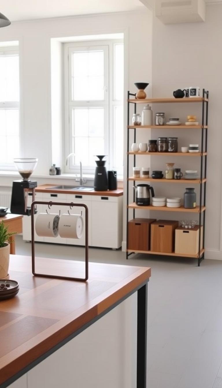 How to Create a DIY Coffee Bar in a Small Space