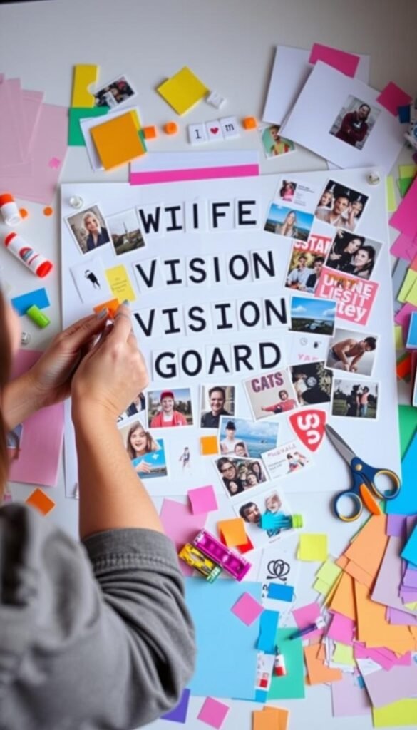 How to Create a Vision Board Wall That Actually Works