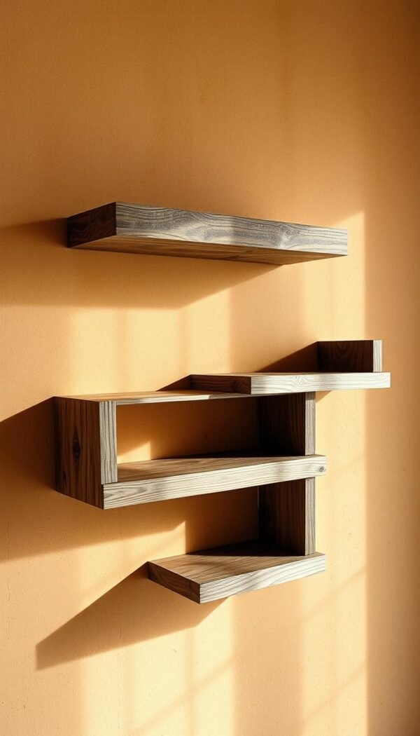 12 DIY Floating Shelf Ideas for Bedrooms and Home Offices