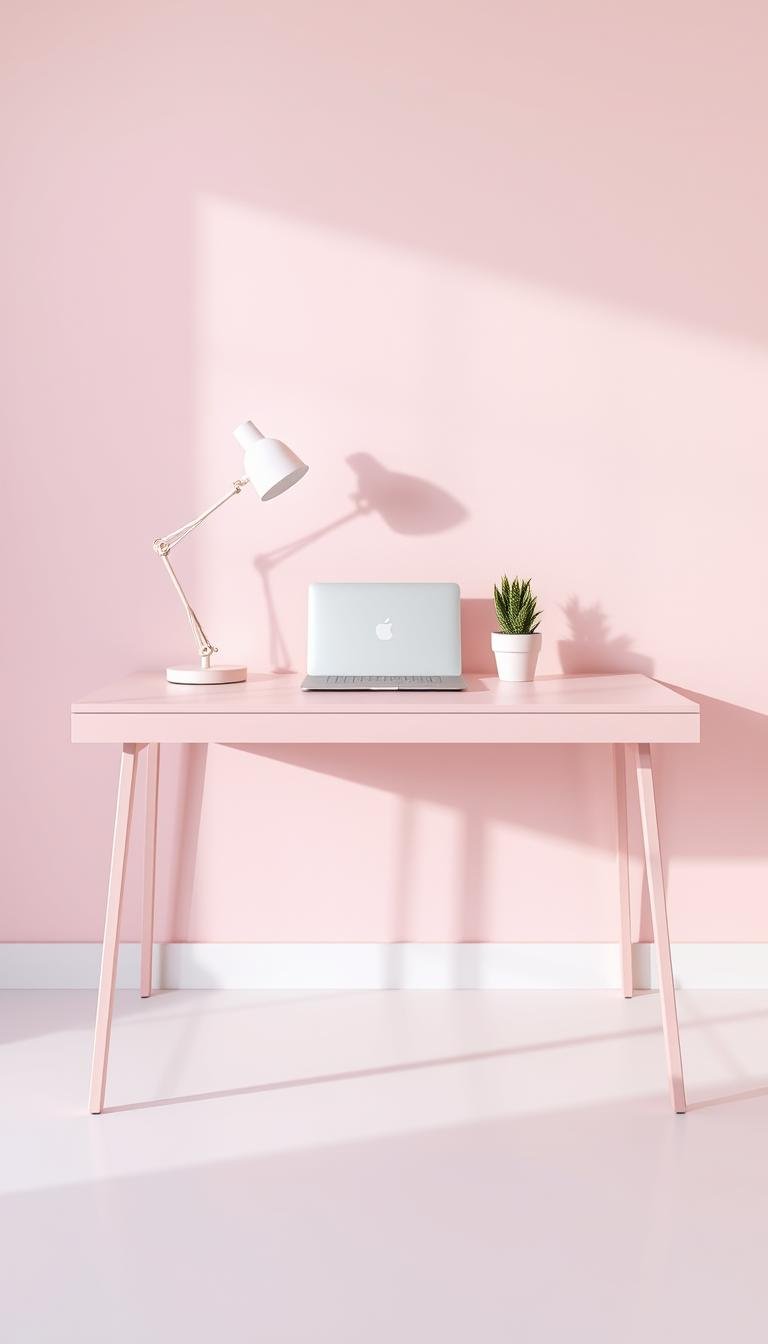 15 Chic Pink Desk Aesthetic Ideas for Workspaces