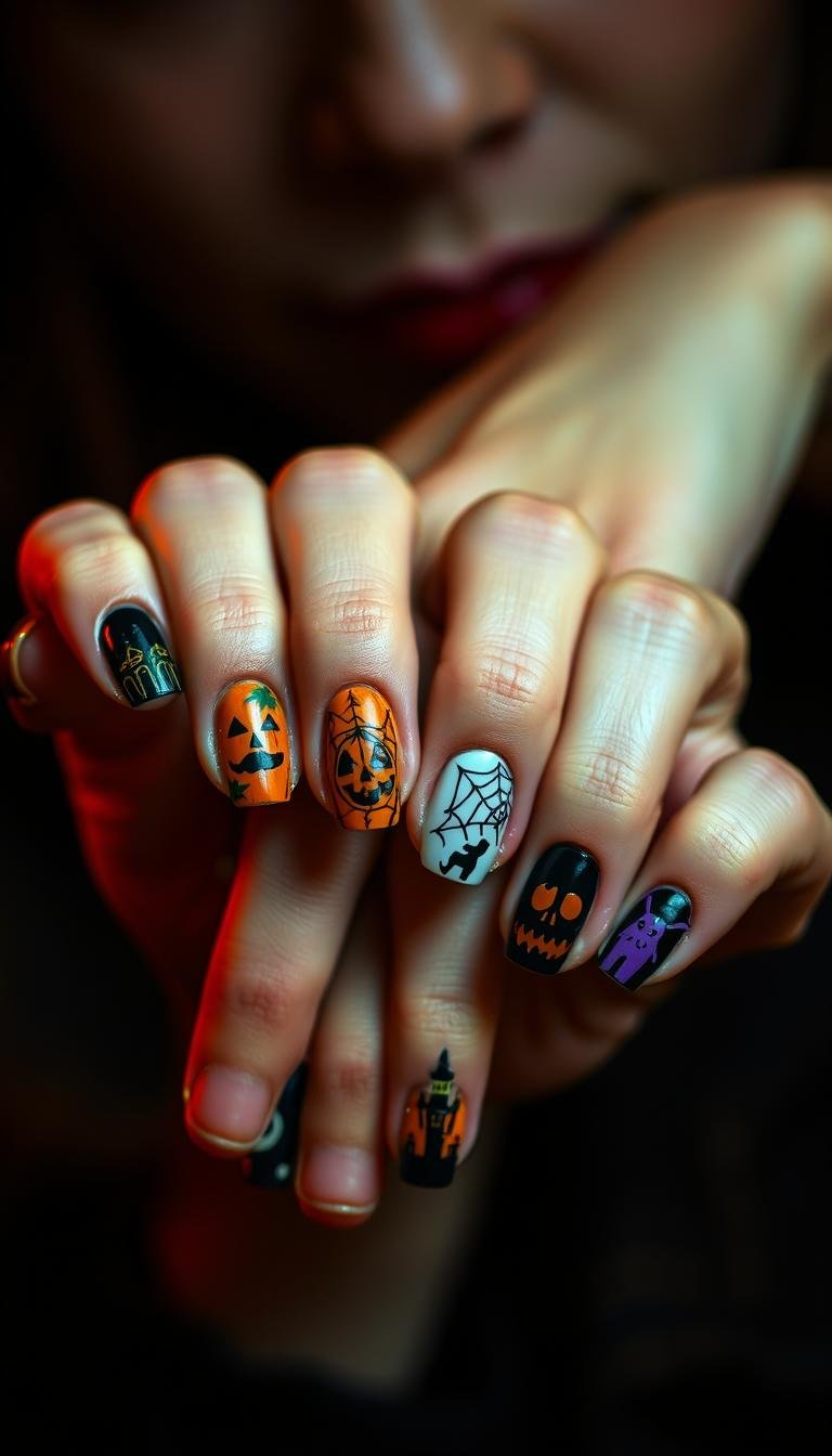 30 Halloween Nail Ideas That Steal the Show