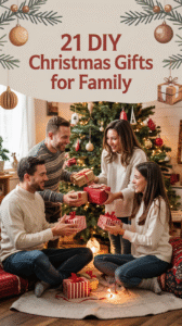 21 DIY Christmas Gifts for Family They’ll Actually Use